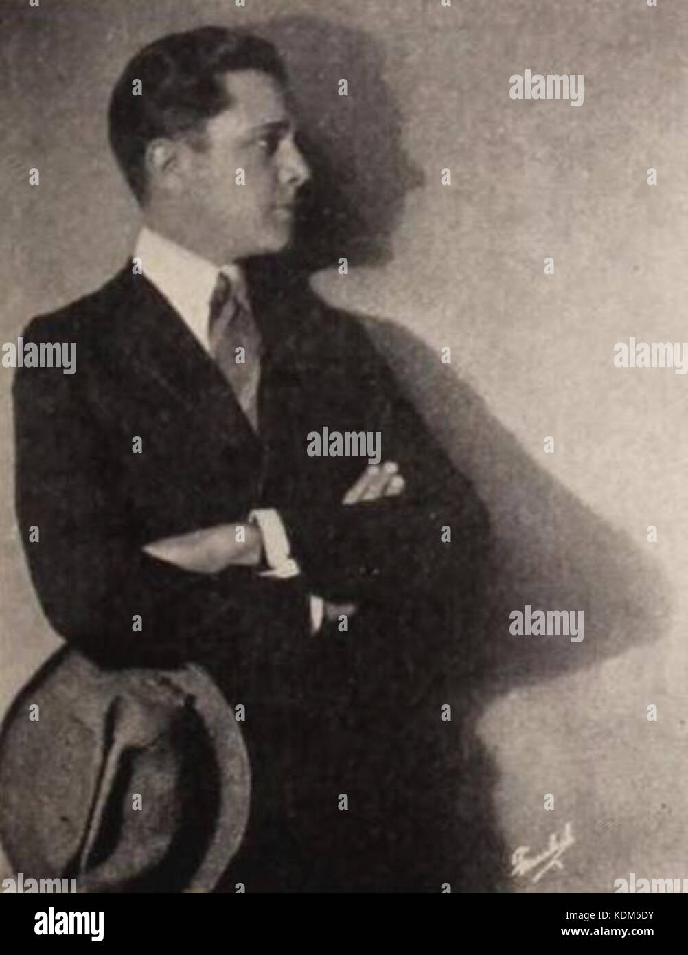 Niles Welch Jul 1921 EH Stock Photo - Alamy