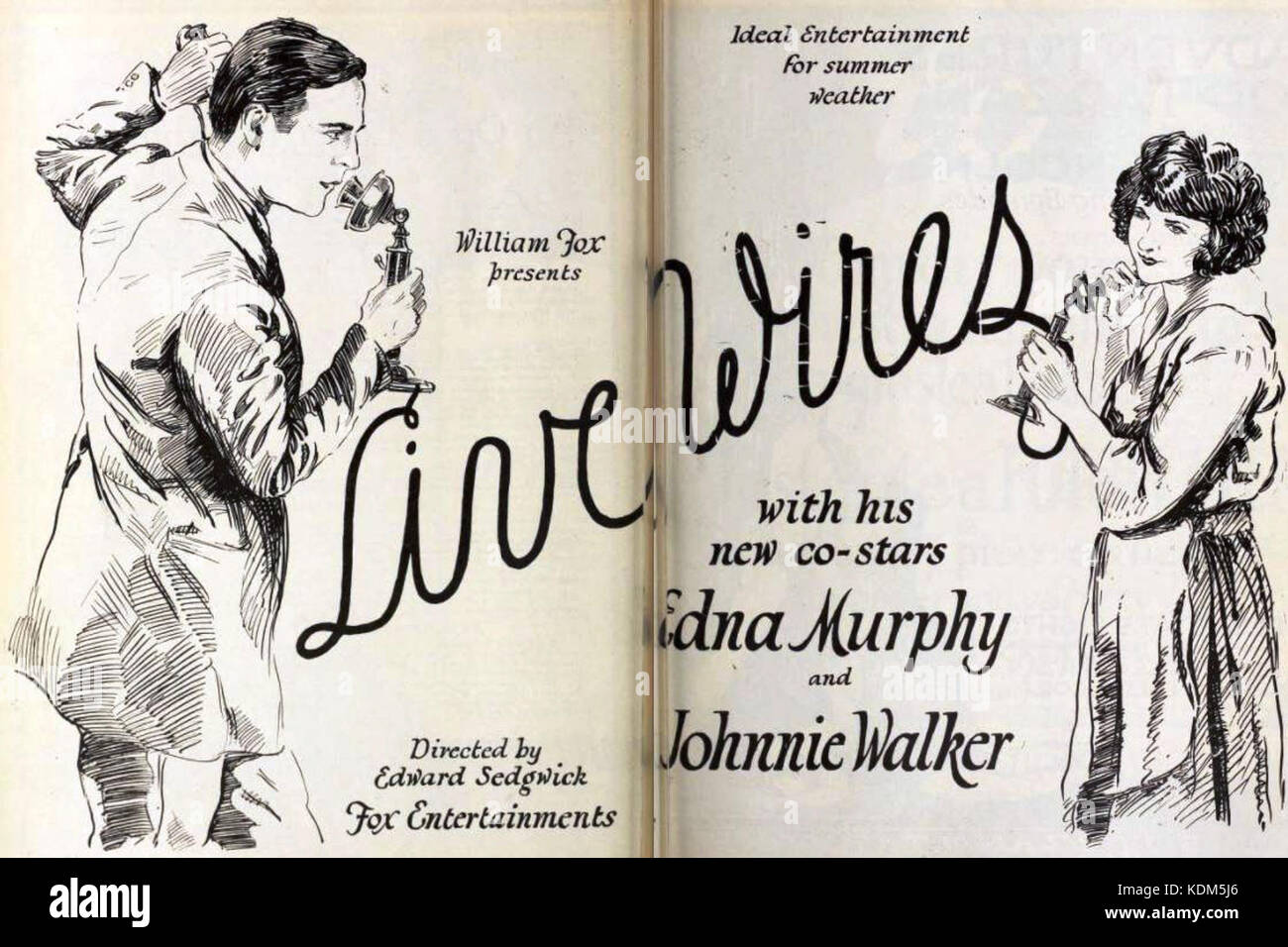 Live Wires (1921) 2 Stock Photo - Alamy