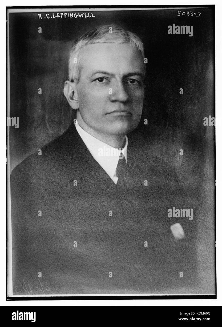 Russell Cornell Leffingwell circa 1913 Stock Photo - Alamy