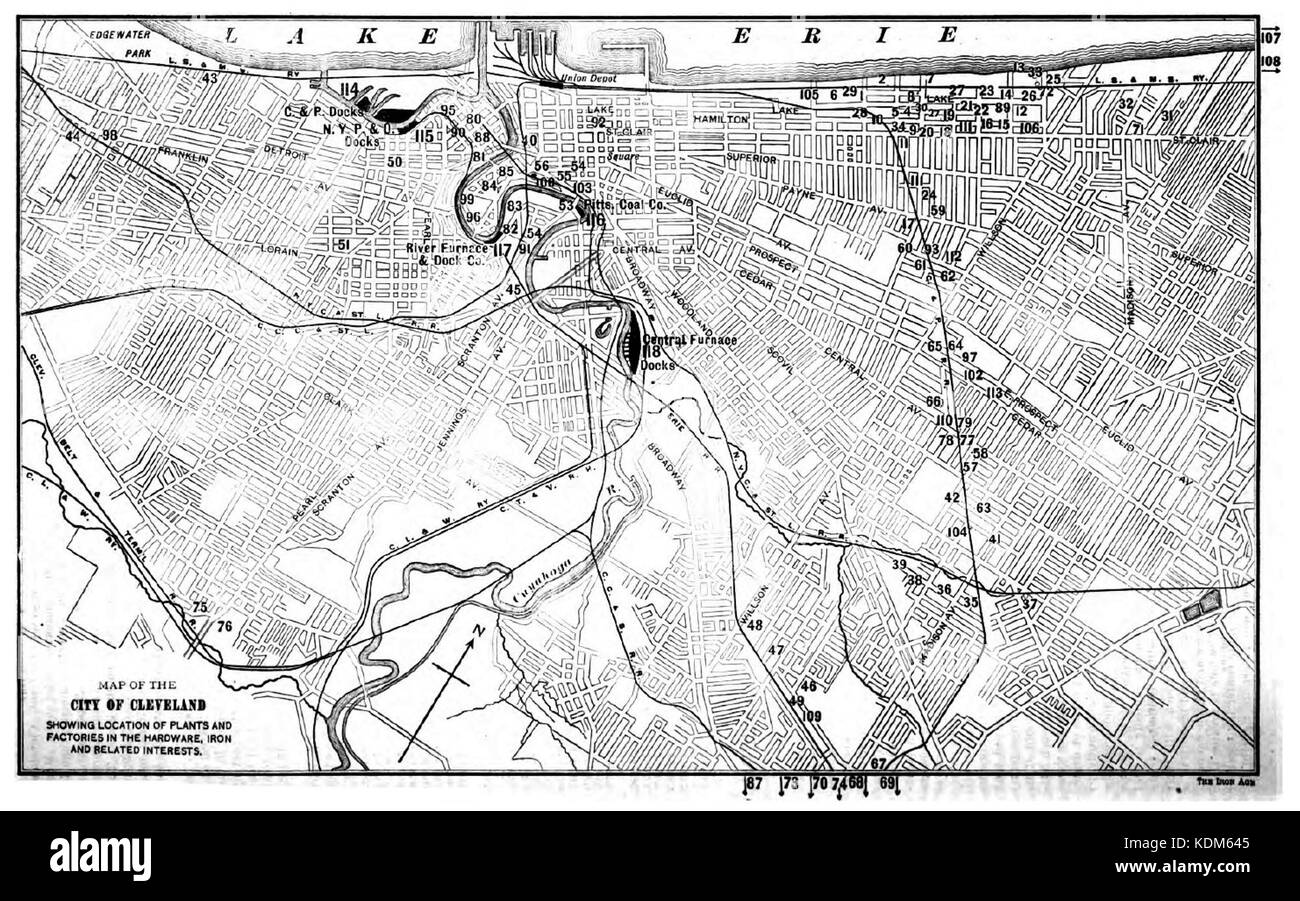 Steel factory cleveland ohio hi-res stock photography and images - Alamy