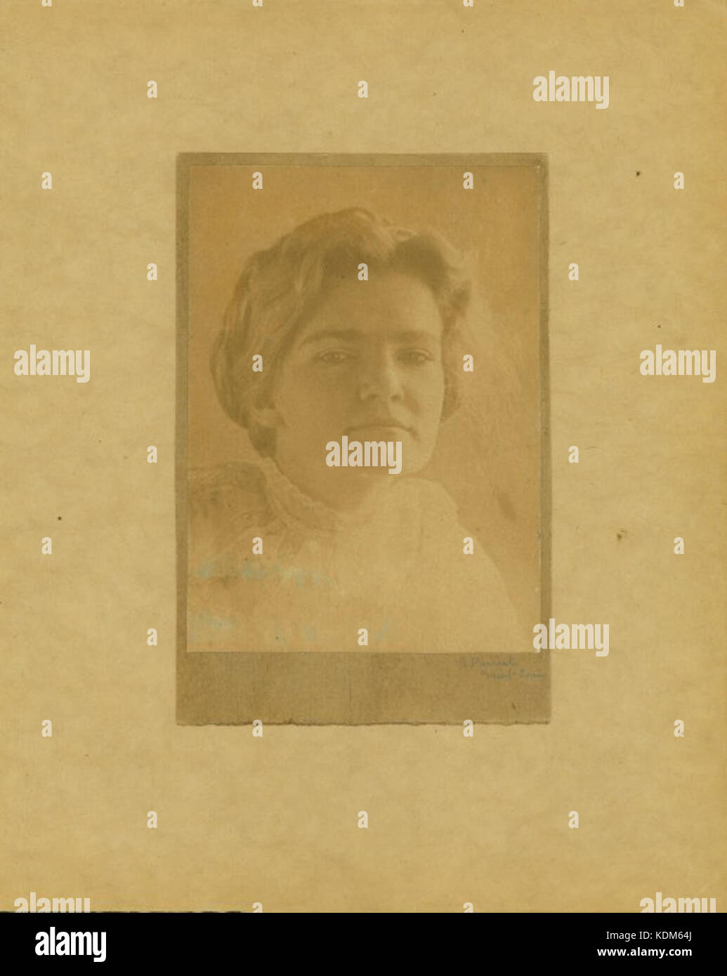 Portraits of Celia Harris taken by Grace Parrish, page one Stock Photo ...