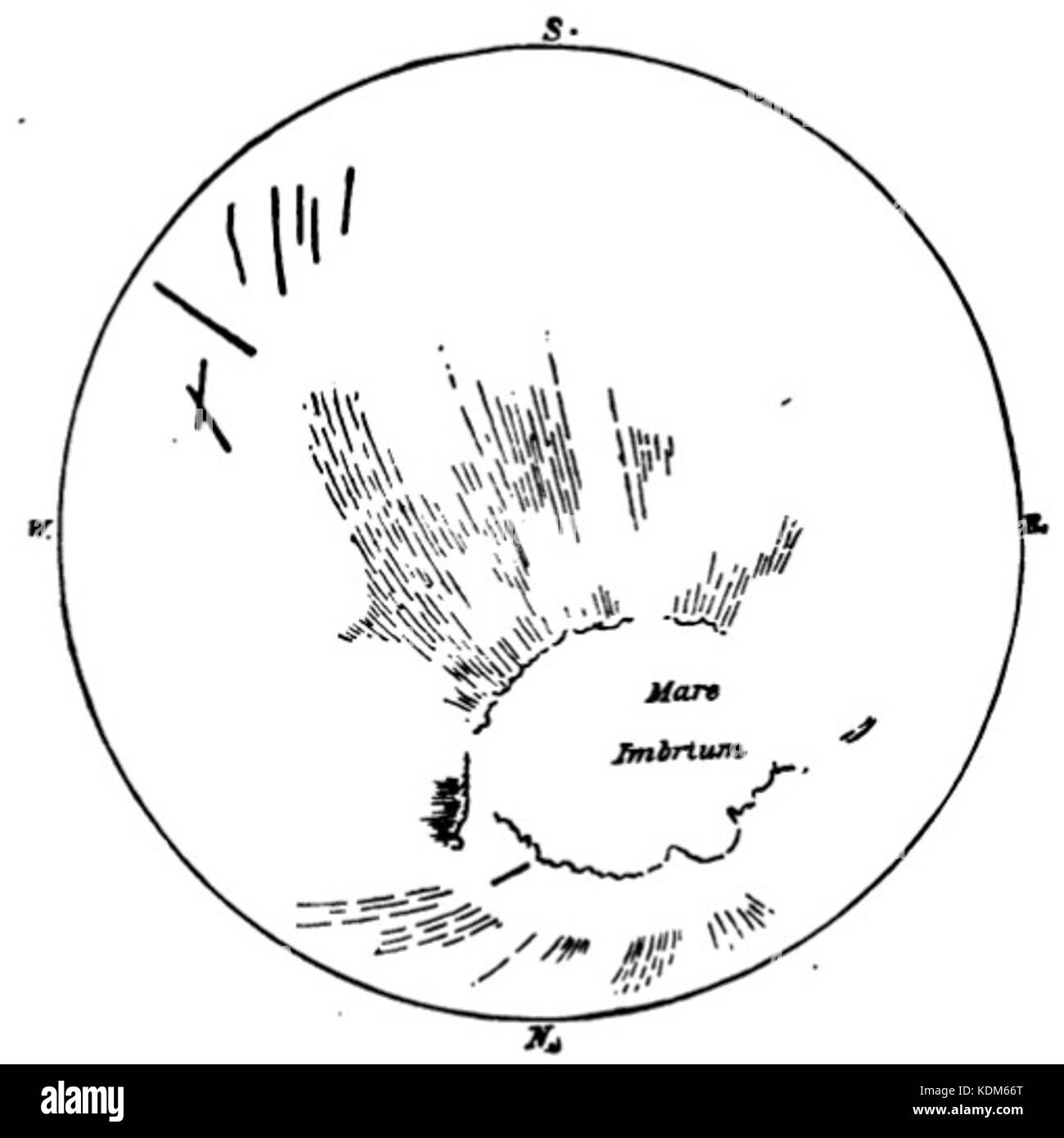 Imbrium Sculpture Figure 14 G K Gilbert Stock Photo - Alamy