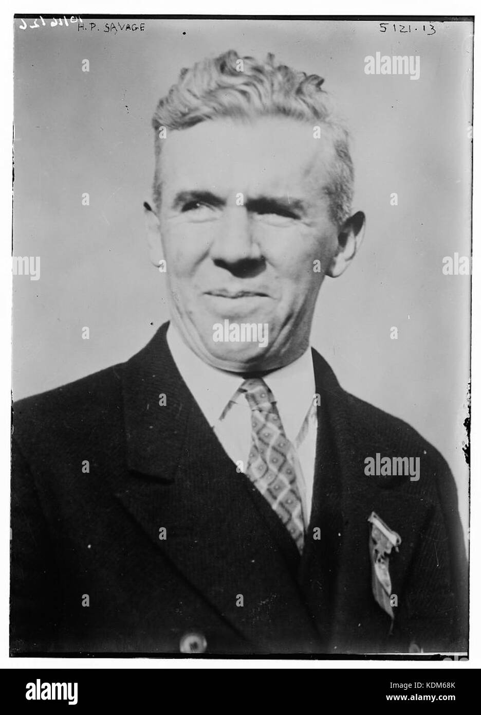 Howard Paul Savage circa 1918 Stock Photo - Alamy