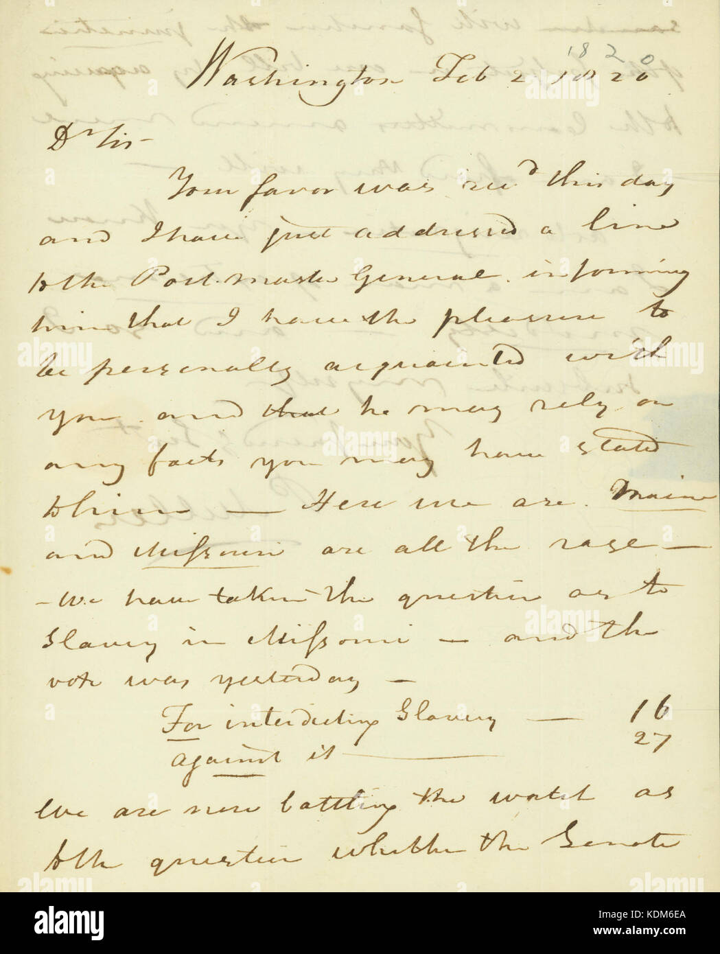 Compromise Of 1820 Henry Clay