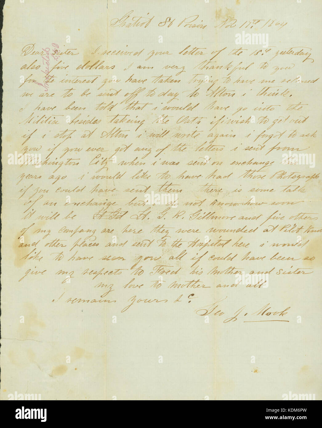 Prison letter hi-res stock photography and images - Alamy