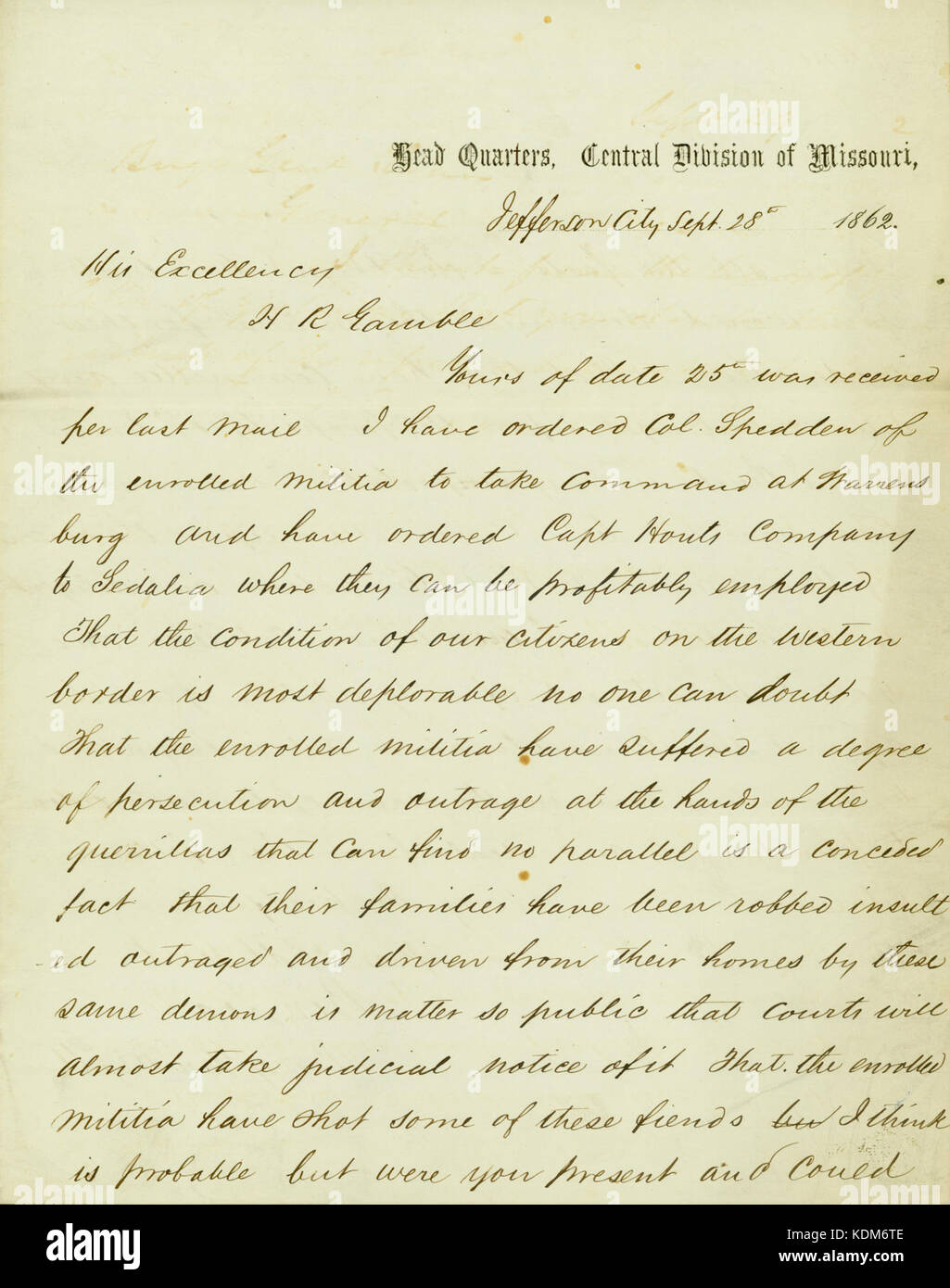 Central division of missouri hi-res stock photography and images - Alamy