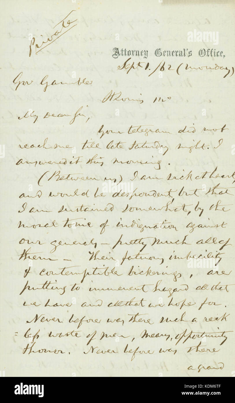 Edward bates attorney hi-res stock photography and images - Alamy