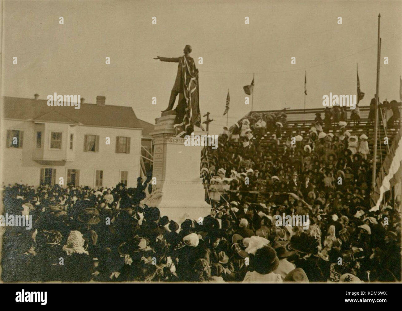 The dedication of the Jeff Davis Monument in New Orleans on February 22 ...
