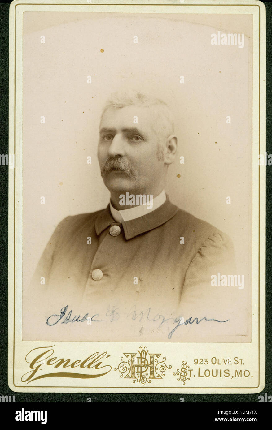 Isaac D. Morgan (Union veteran Stock Photo - Alamy