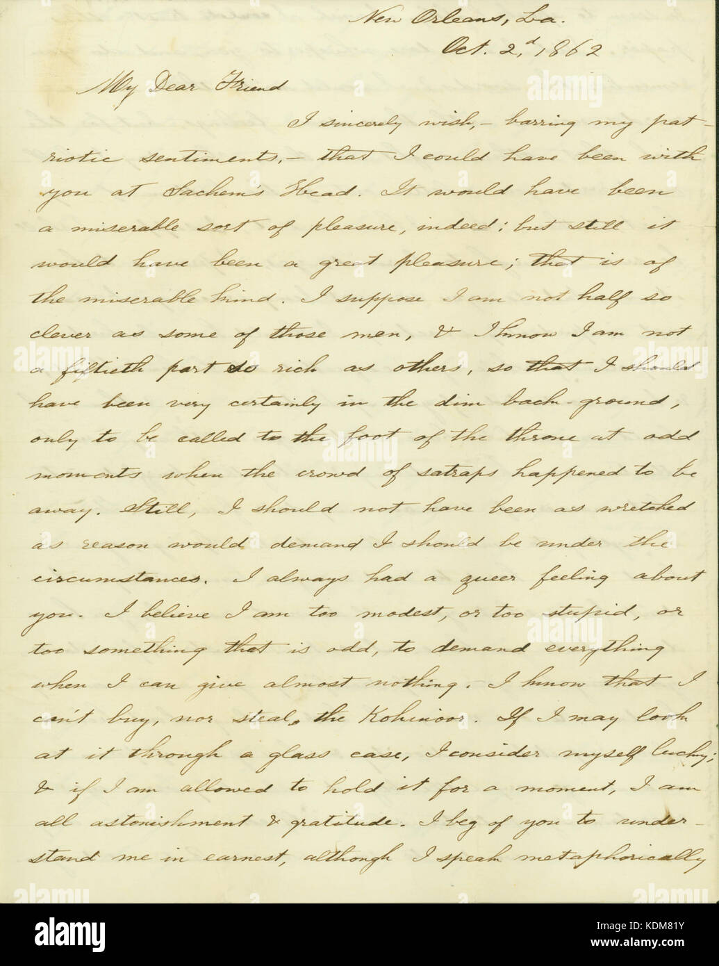 Captain john w deforest hi-res stock photography and images - Alamy