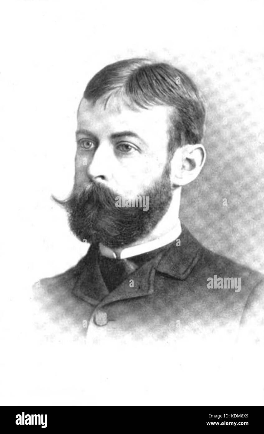 Portrait of Henry B. Fuller Stock Photo - Alamy