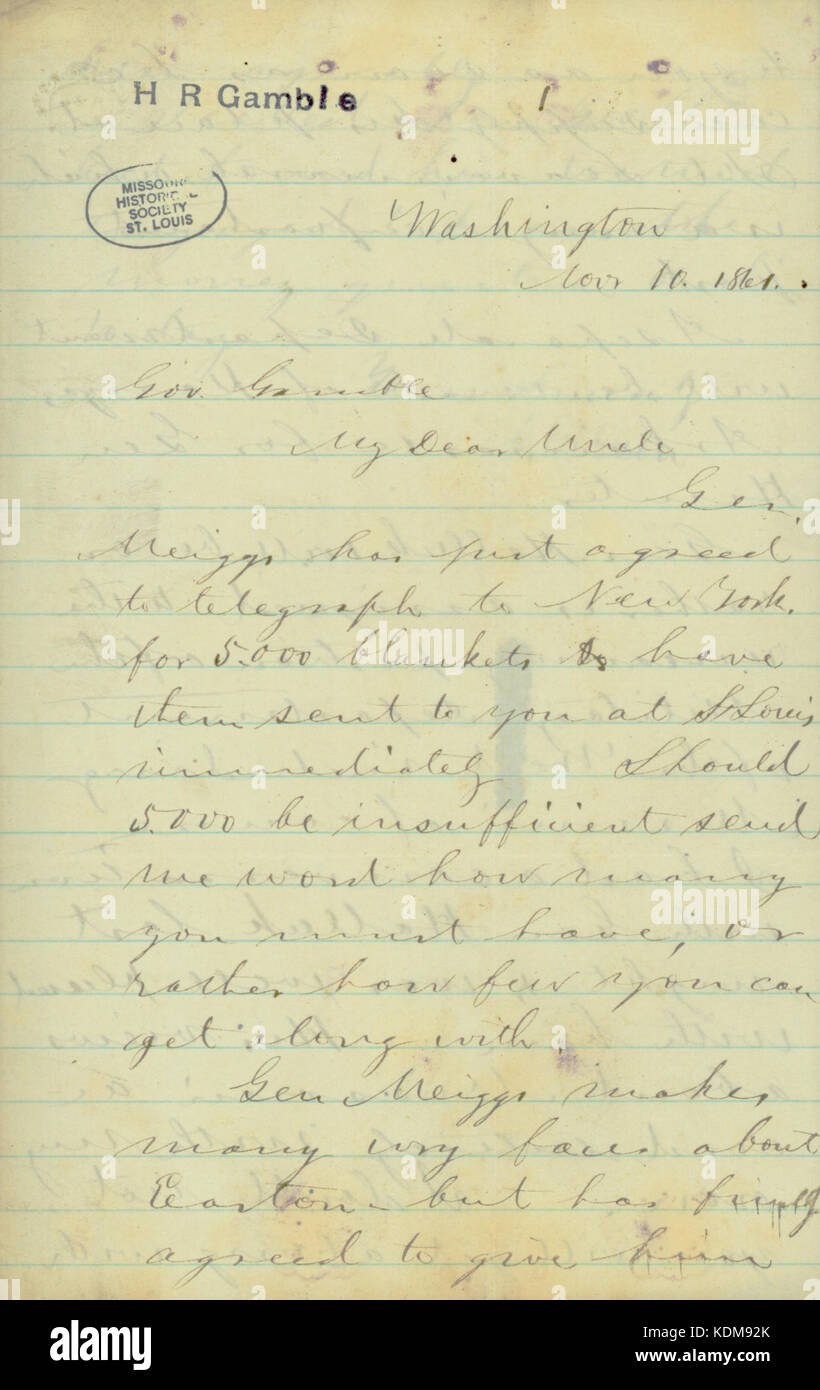 Gov letter hi-res stock photography and images - Alamy