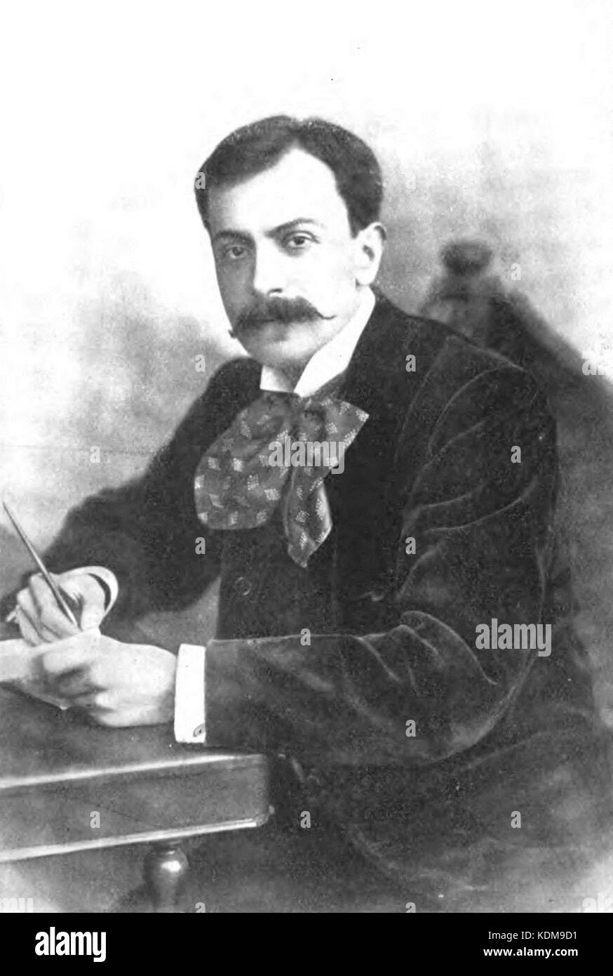 Portrait of William Le Queux Stock Photo - Alamy