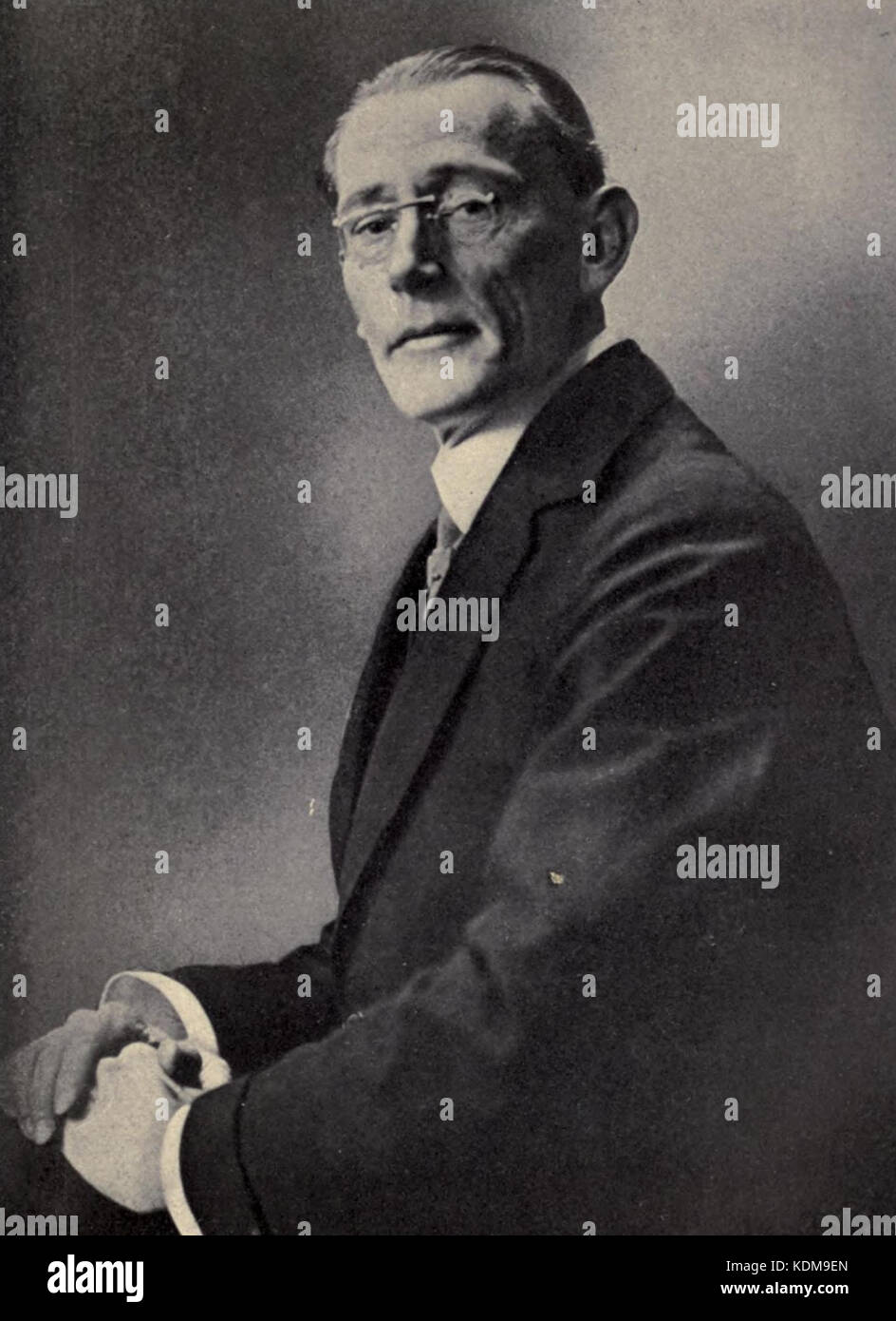 Portrait of William John Locke Stock Photo - Alamy