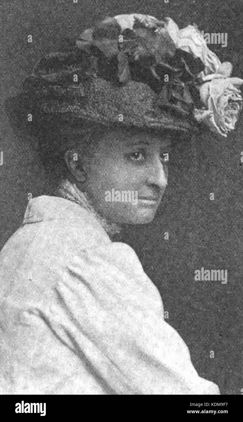 Portrait of Cora Dow Stock Photo - Alamy