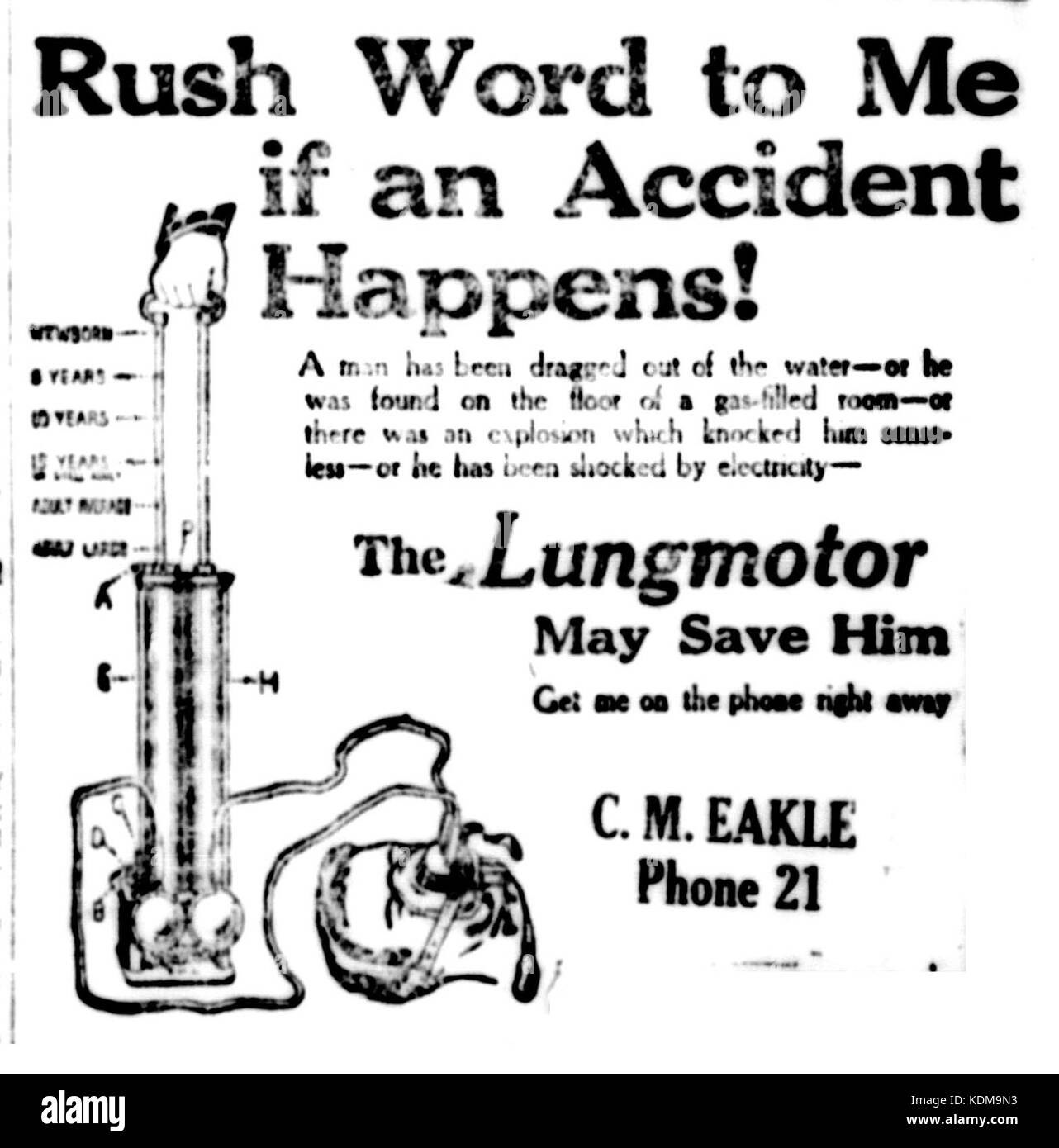 Advertisement device Black and White Stock Photos & Images - Alamy