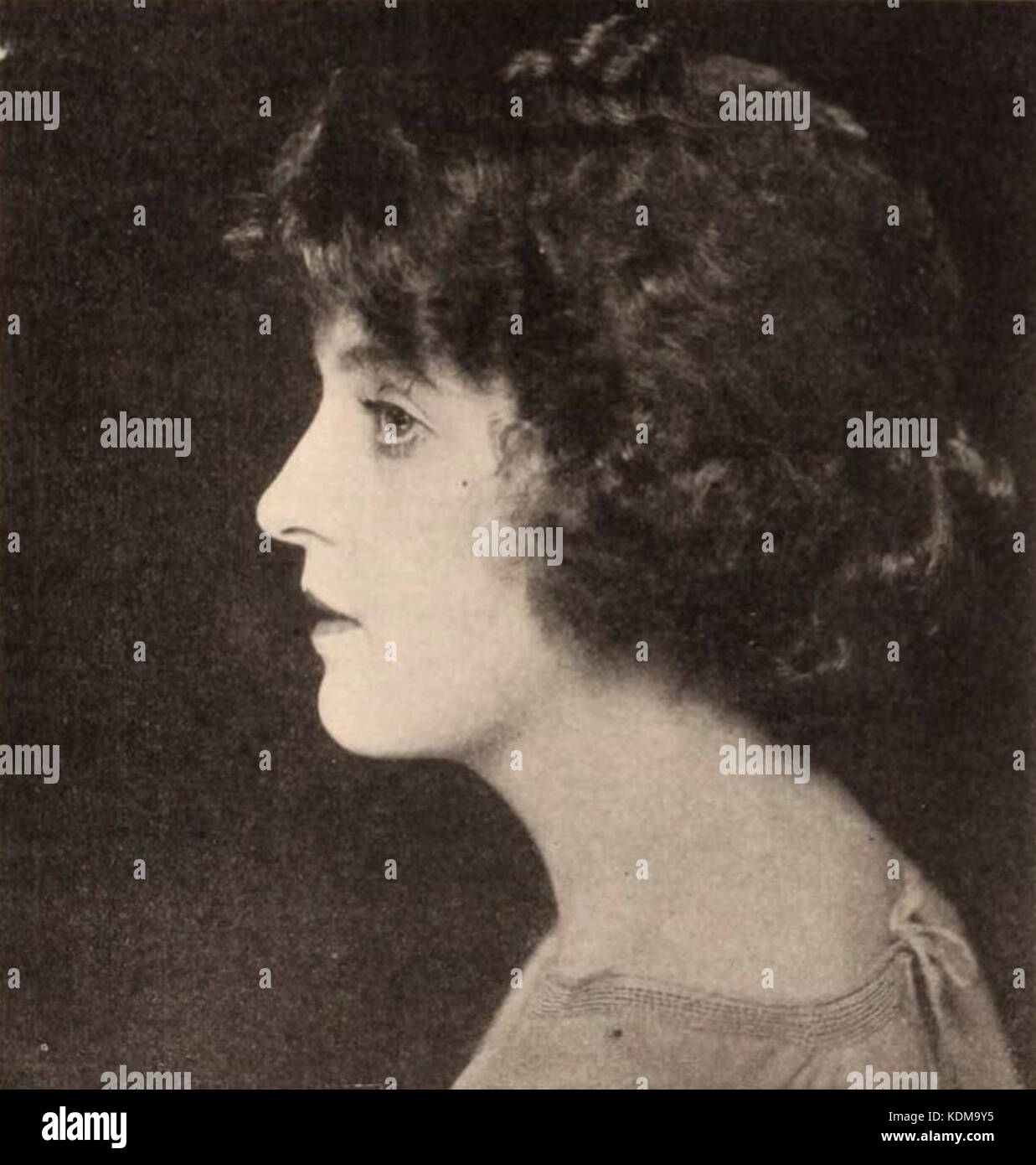 Sigrid Holmquist Oct 1921 EH Stock Photo - Alamy