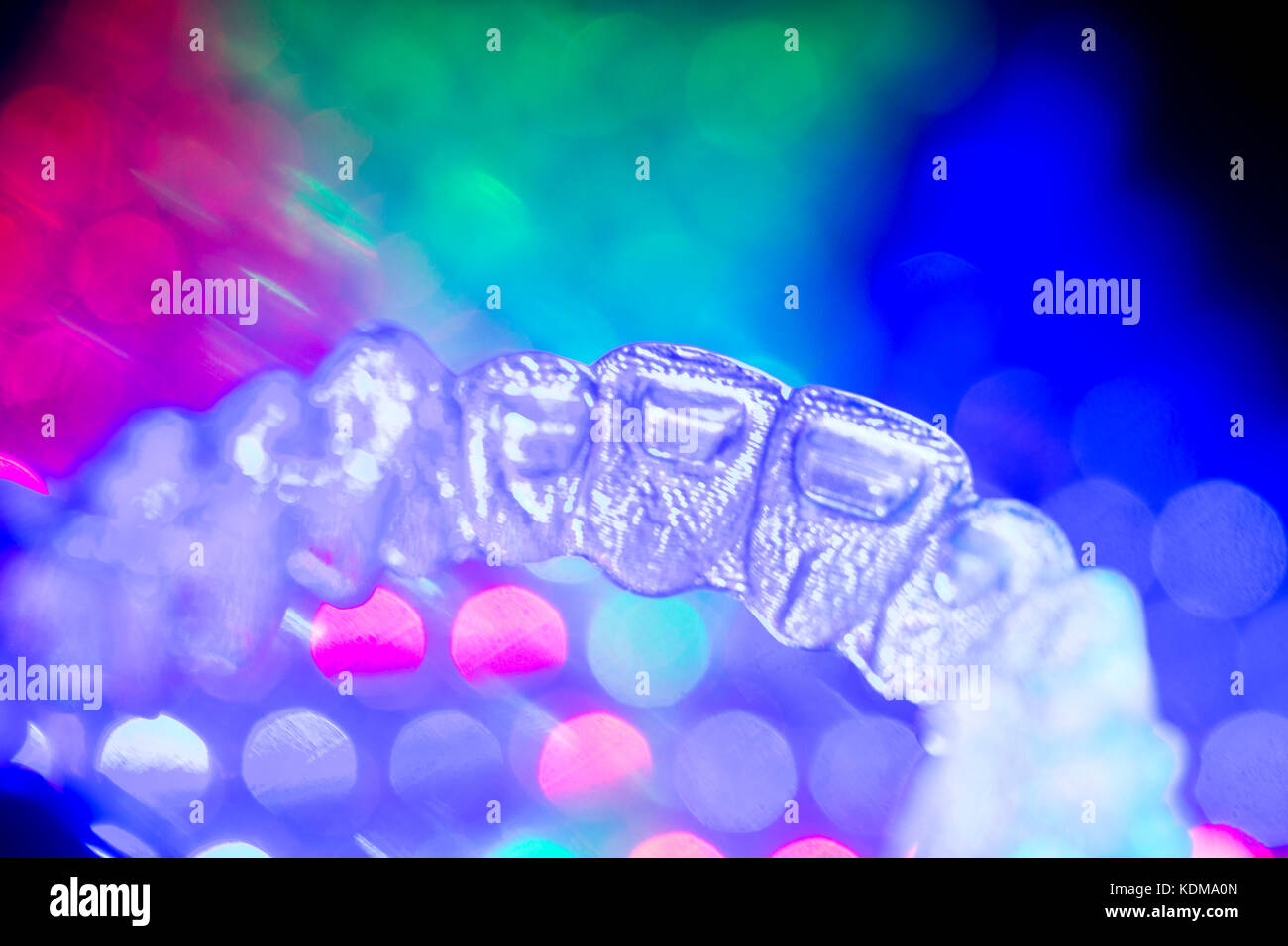 Invisible teeth retainers orthodontic brackets. Plastic modern ...