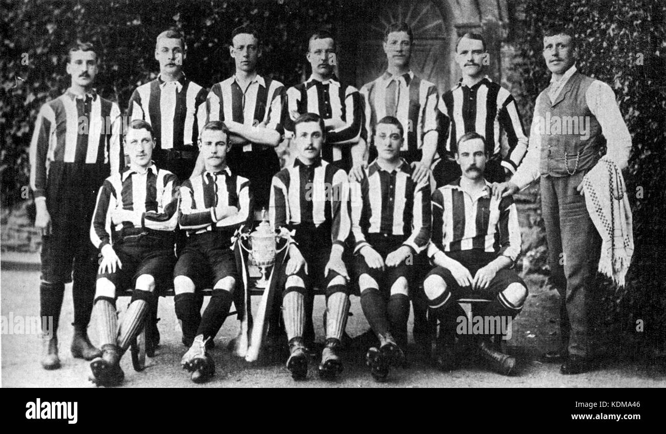 Notts county 1894 Stock Photo - Alamy