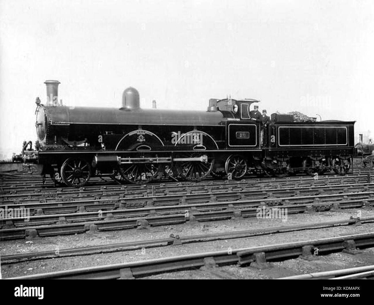 LNWR engine No.20 John Hick Stock Photo - Alamy