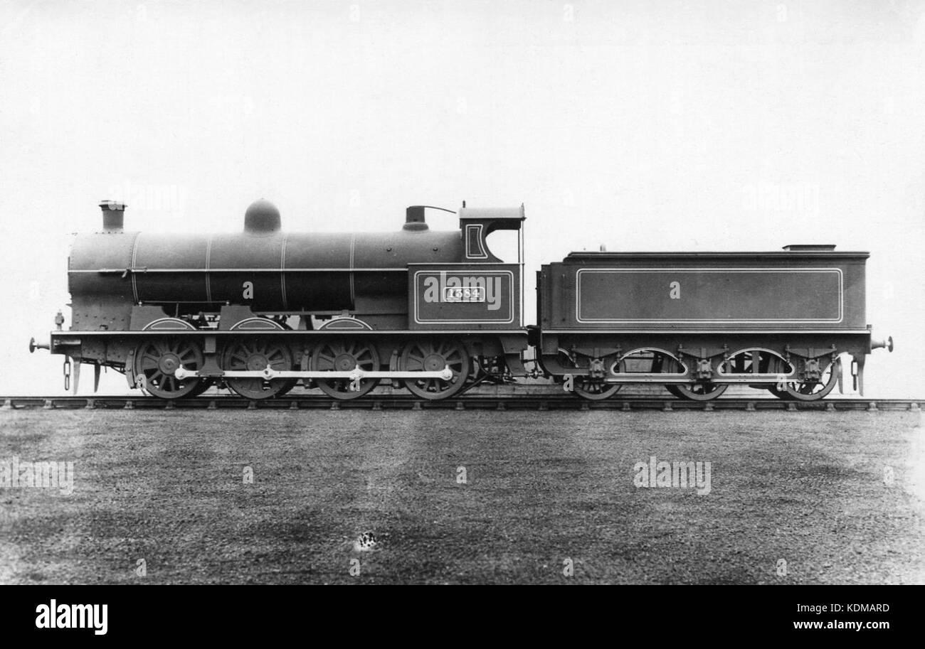 LNWR locomotive No. 1384 G1 Stock Photo - Alamy