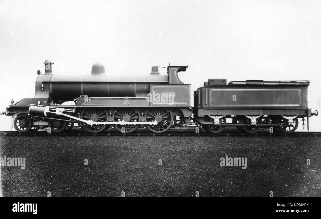 LNWR engine No.1400 Stock Photo - Alamy