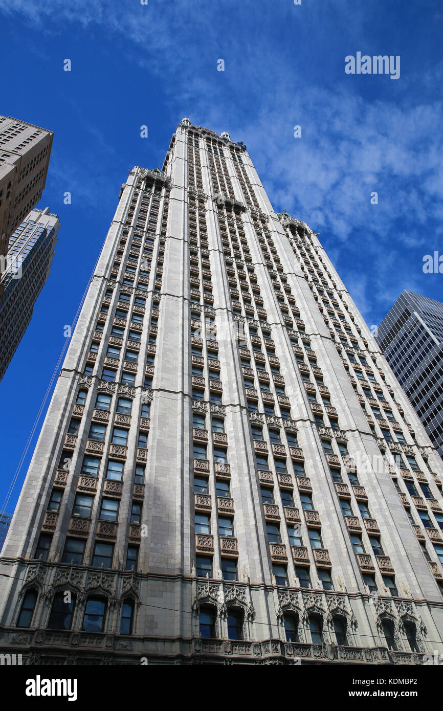 The Woolworth Building in New York City Stock Photo - Alamy