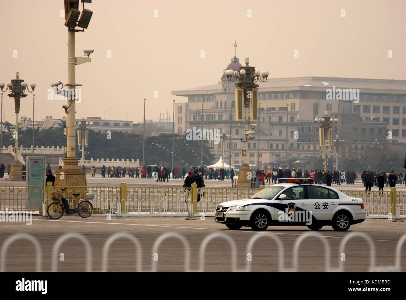 Police car tiananmen beijing china square hi-res stock photography and ...