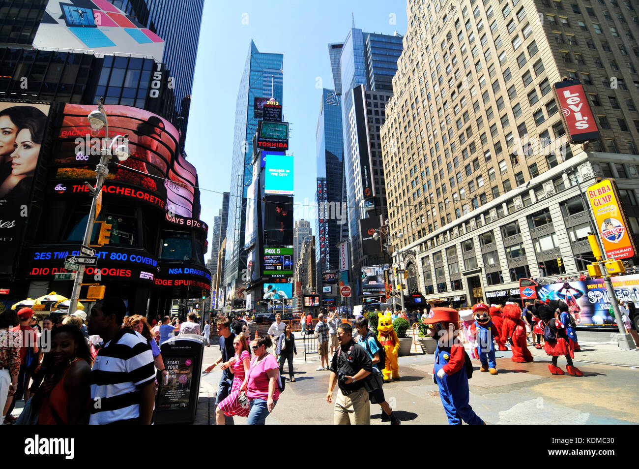 Times Square in Manhattan, New York Stock Photo - Alamy