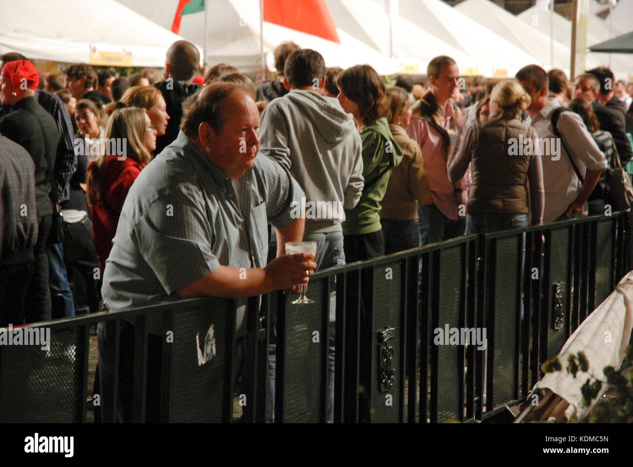 Belgian beer festival on Grand Place Stock Photo - Alamy