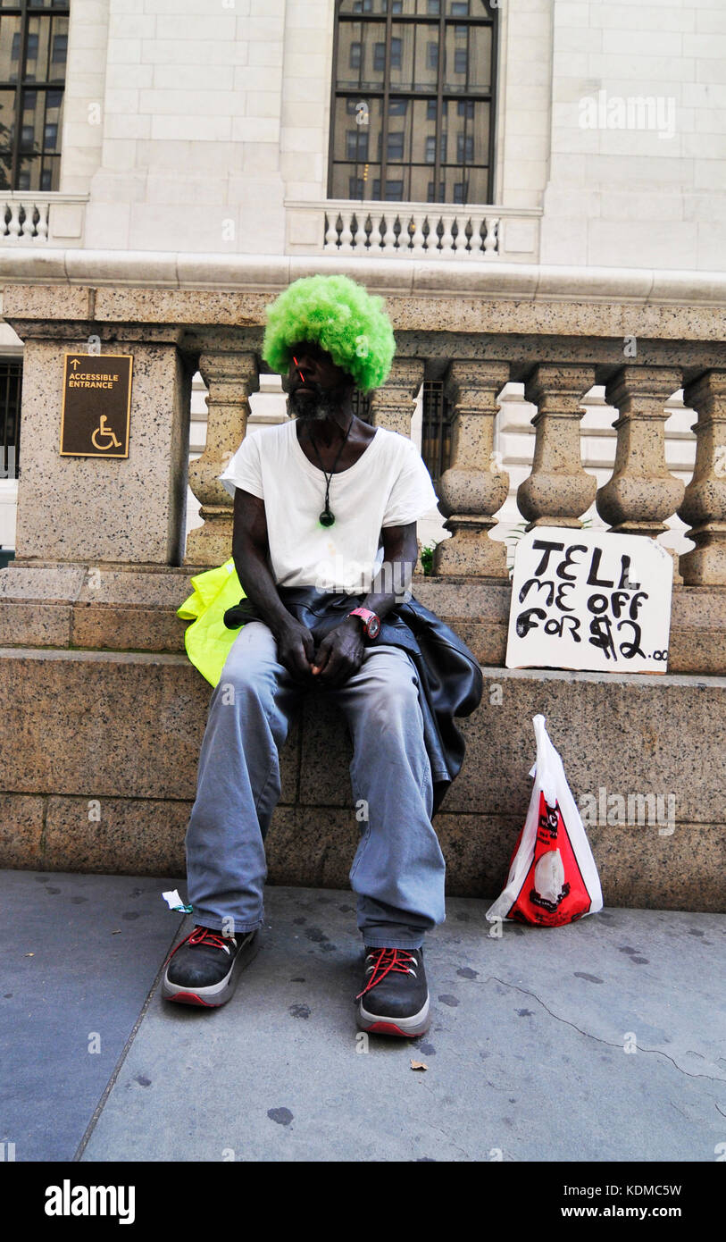 Man wearing wig hi-res stock photography and images - Alamy