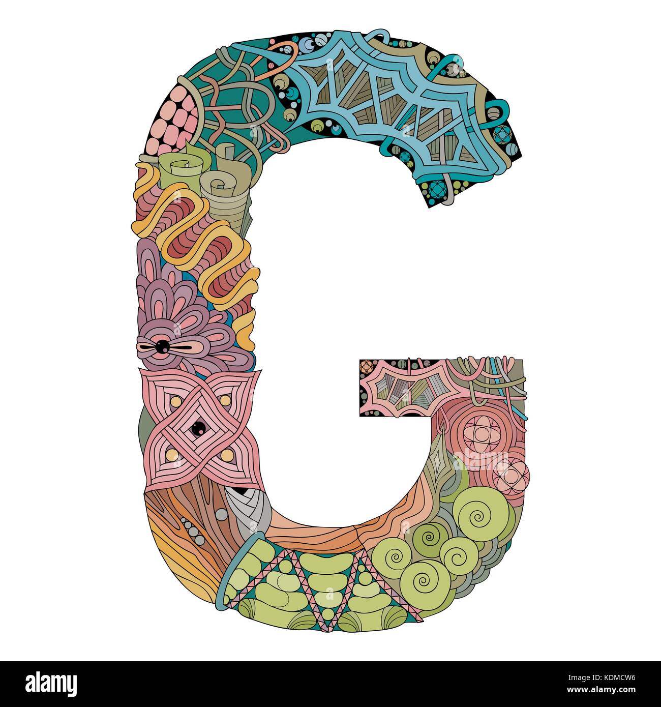 Decorative Letter G Clipart