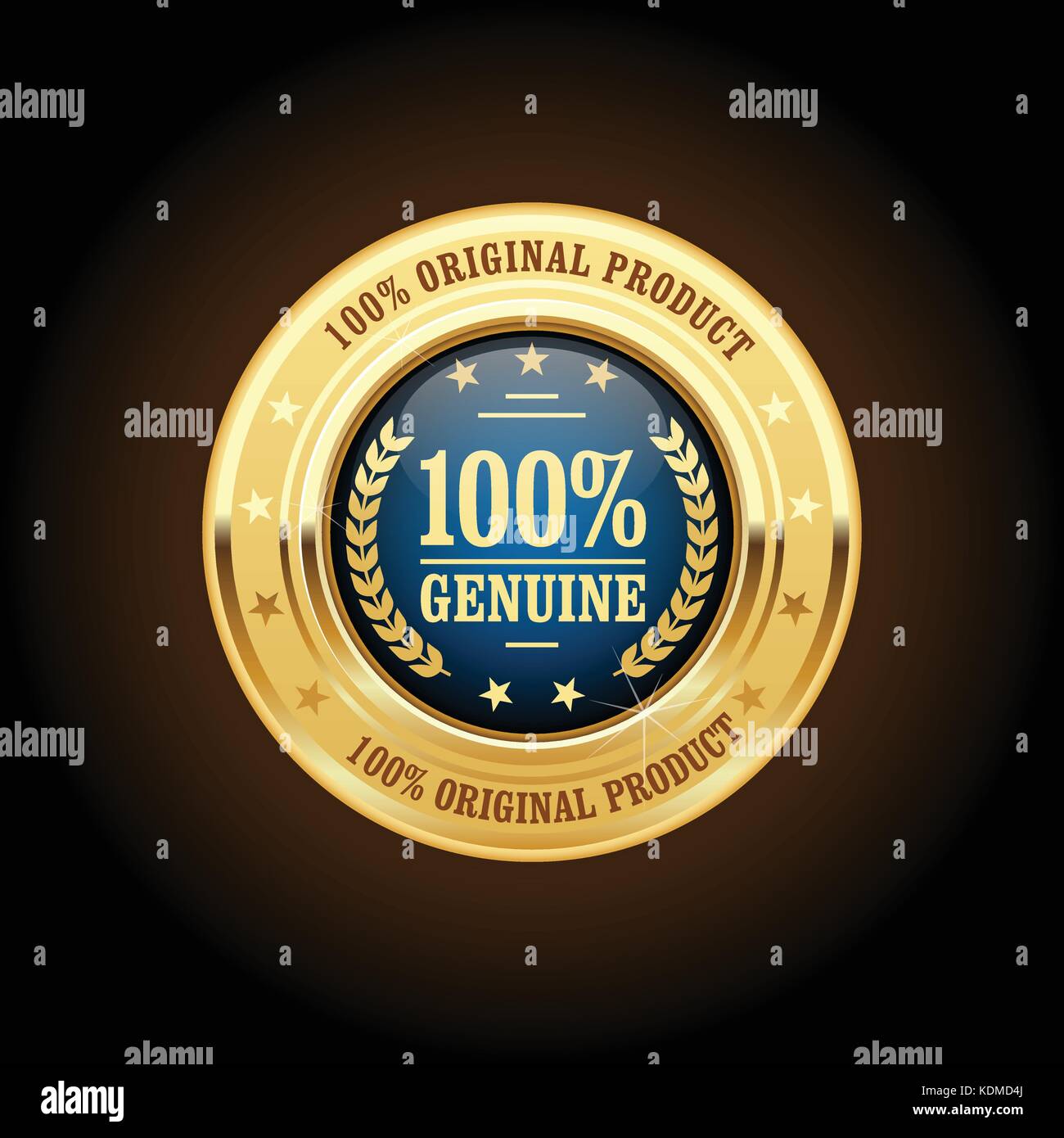 Genuine product vector vectors hi-res stock photography and images - Alamy