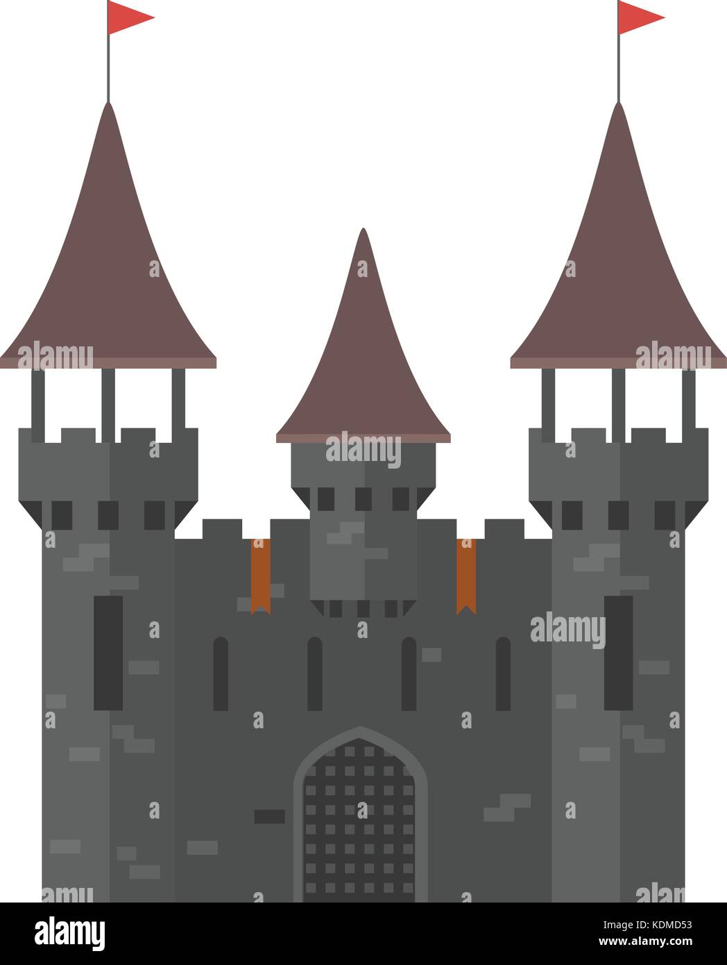 Cartoon castle hi-res stock photography and images - Alamy