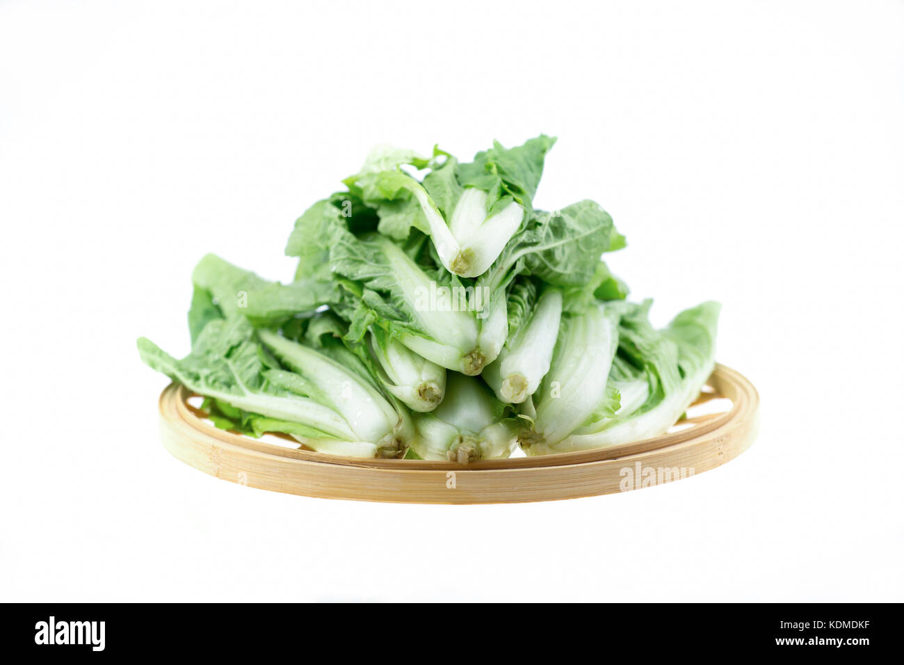 Green kale on a white background Stock Photo - Alamy
