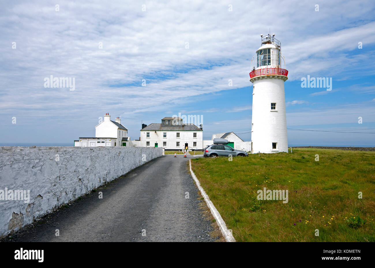Loop Head lighthouse, Kilbaha South, Loop Head peninsula, County Clare ...