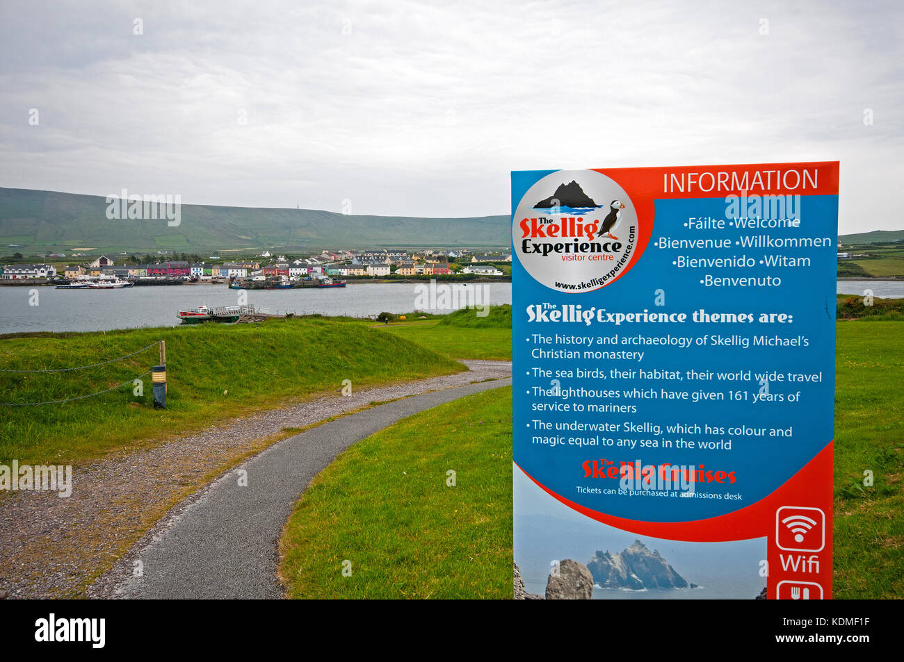 Skellig ring sign hi-res stock photography and images - Alamy