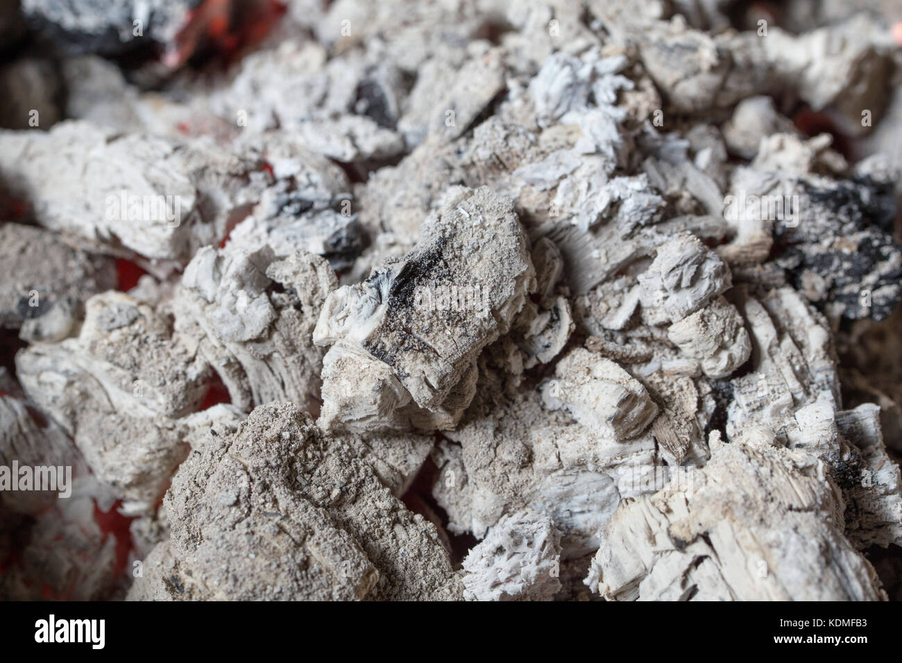 Firewood after burning become ash Stock Photo - Alamy