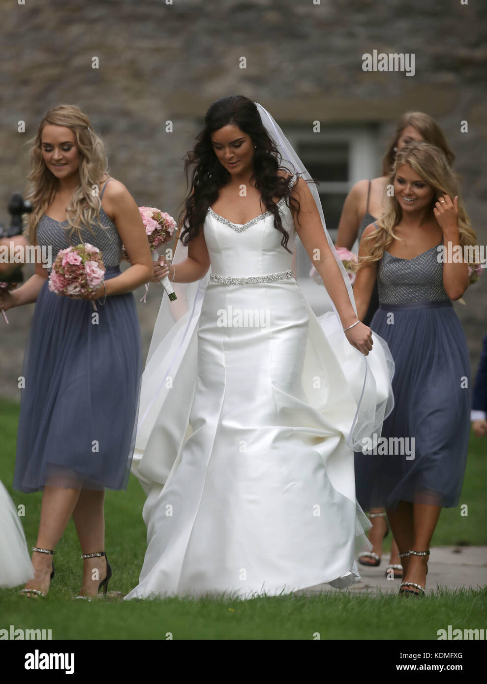 England all-rounder Ben Stokes' fiancee Clare Ratcliffe arrives at St ...