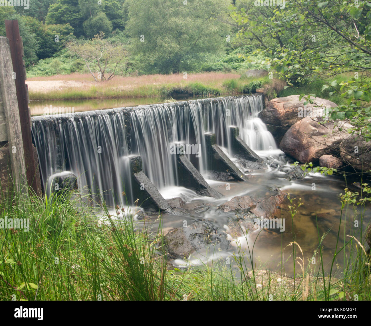 Weir on saint kevins way hi-res stock photography and images - Alamy