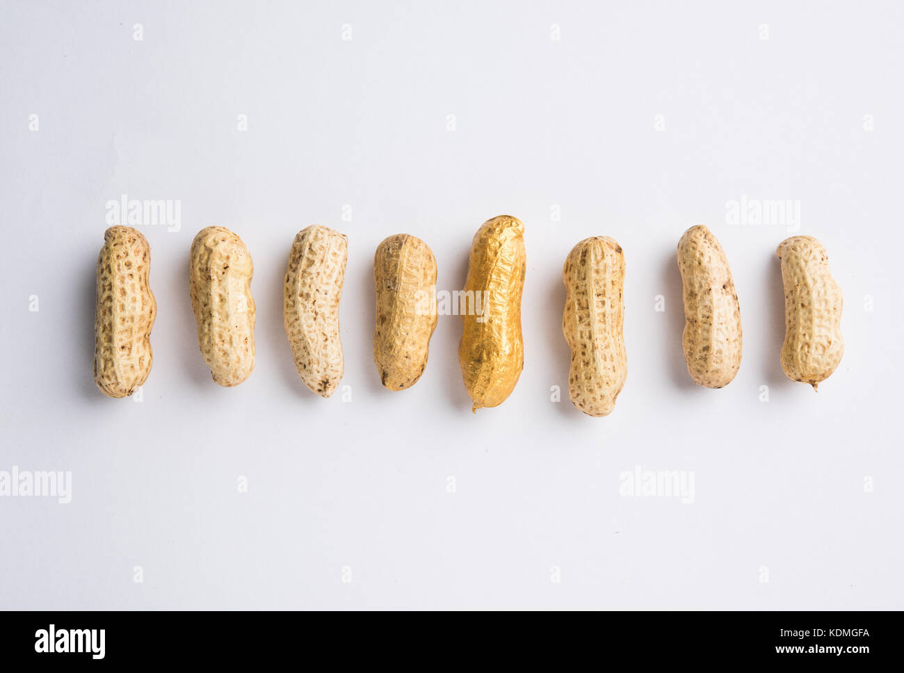 Concept of individuality, luck,value,exclusivity and better choice ...