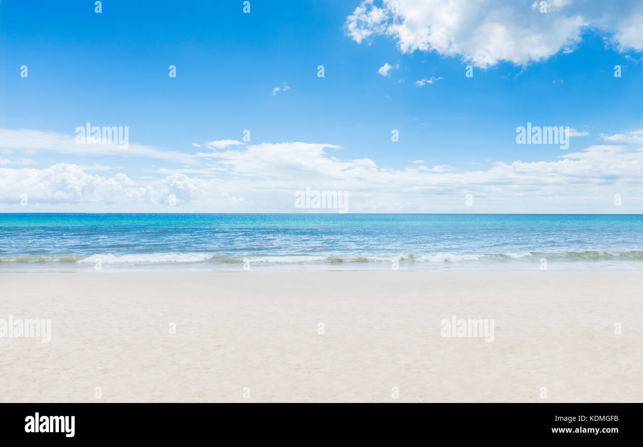 Thailand tropic white beach perfect sea shore Stock Photo - Alamy