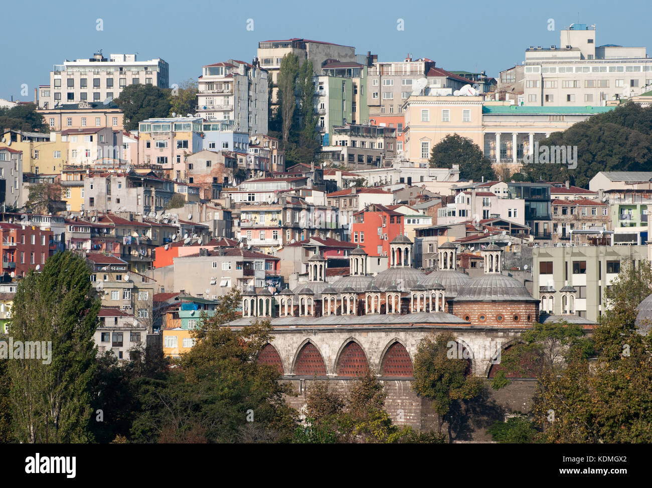 West part of Istanbul in Europe residential district (Turkey Stock ...