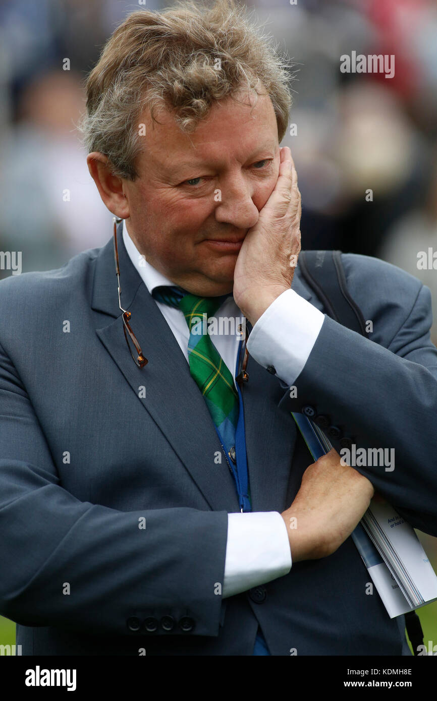 Trainer Mark Johnston during day two of the Dubai Future Champions ...