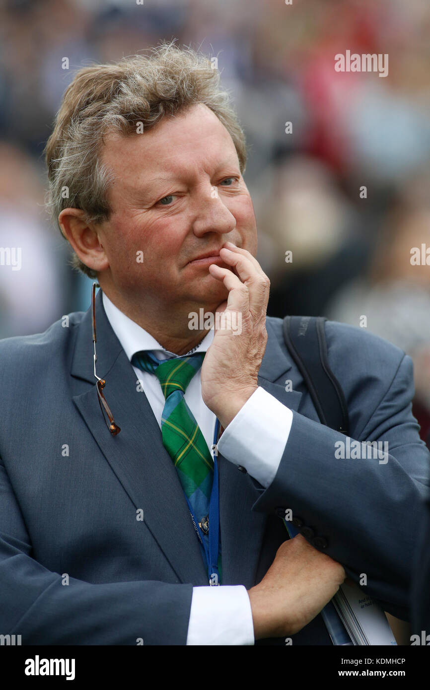Trainer Mark Johnston during day two of the Dubai Future Champions ...