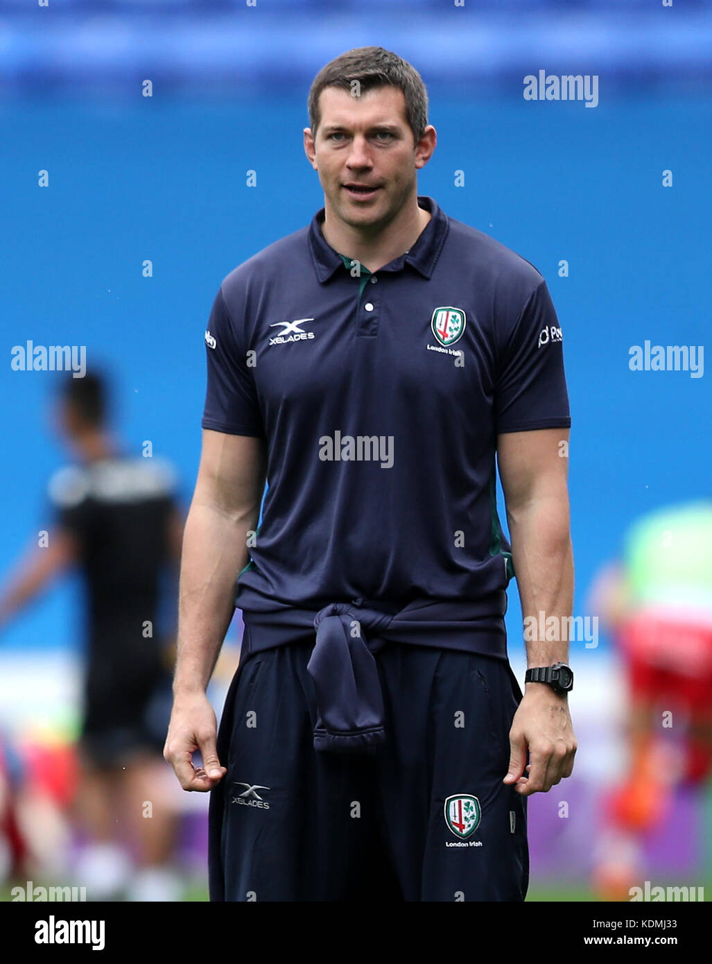London Irish Director of Rugby Nick Kennedy prior to the European ...