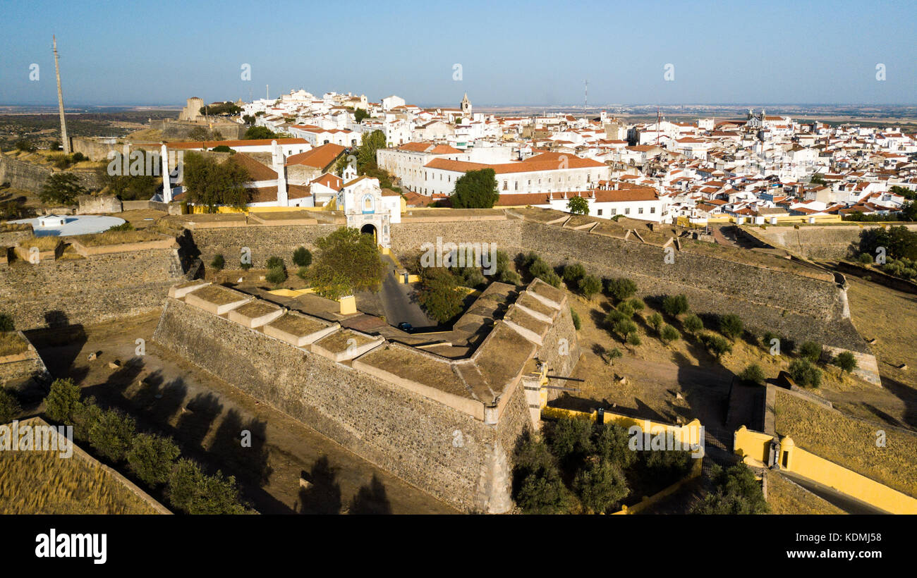 The Equina Gate, Castle of Elvas, Alentejo, Portugal Stock Photo - Alamy