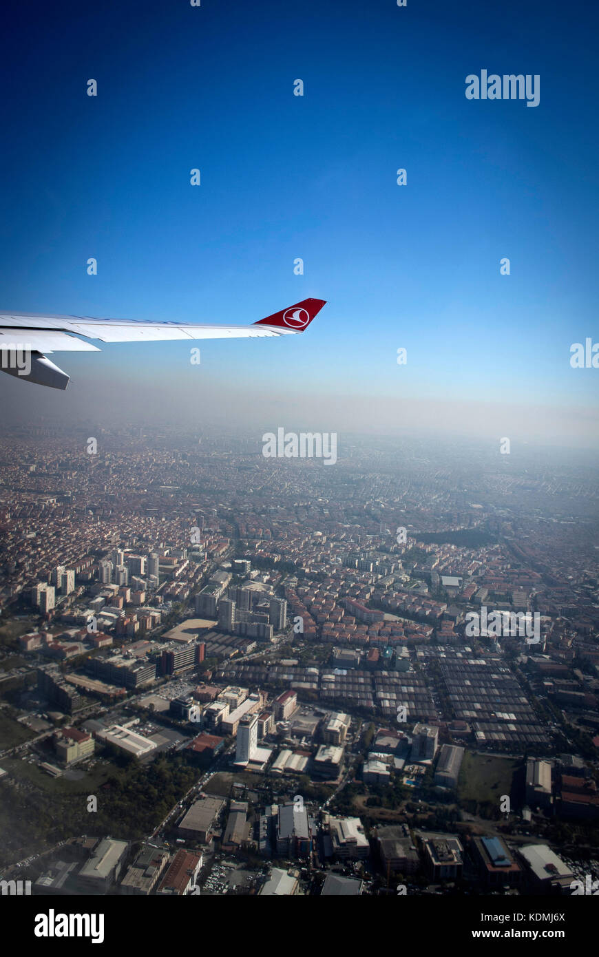 Take off from Istanbul airport in Turkey Stock Photo - Alamy