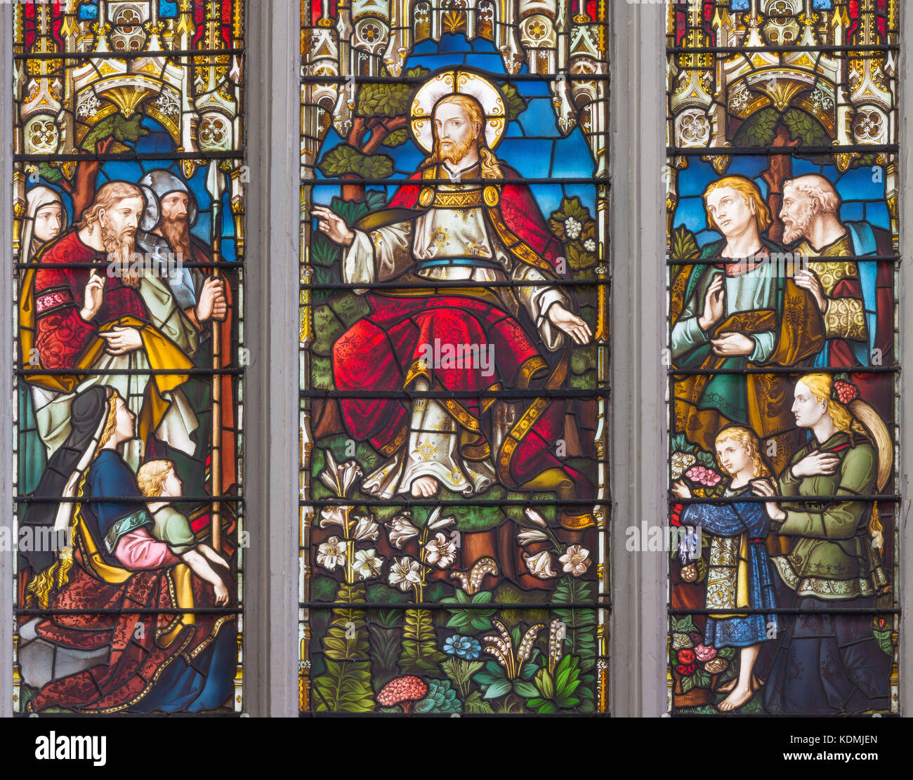 LONDON, GREAT BRITAIN - SEPTEMBER 14, 2017: The teaching of Jesus on ...