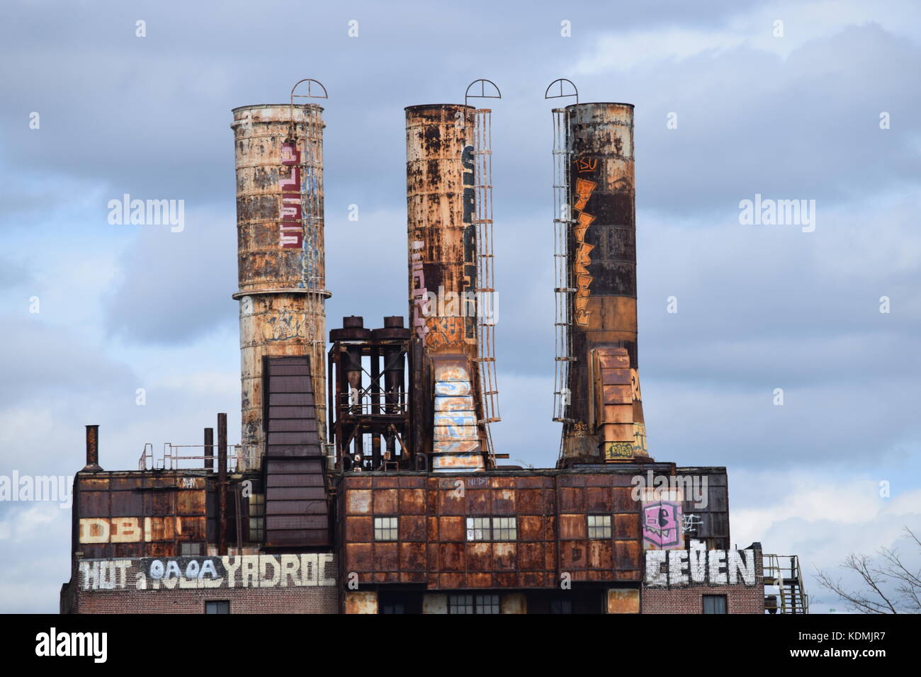 Philadelphia Abandoned Factory Stock Photo - Alamy